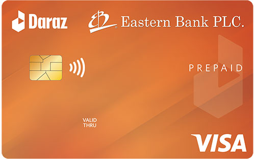 Eastern Bank PLC. | EBL-Daraz Visa Co-brand Prepaid Card