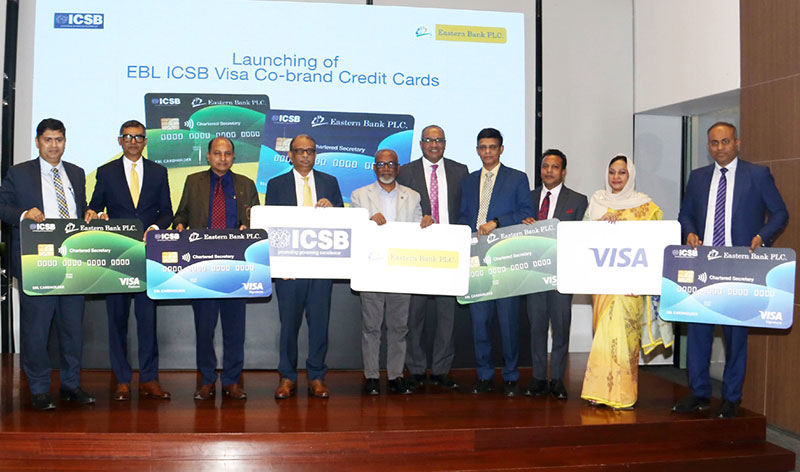 Eastern Bank PLC. | EBL unveils co-brand Visa credit card for chartered ...