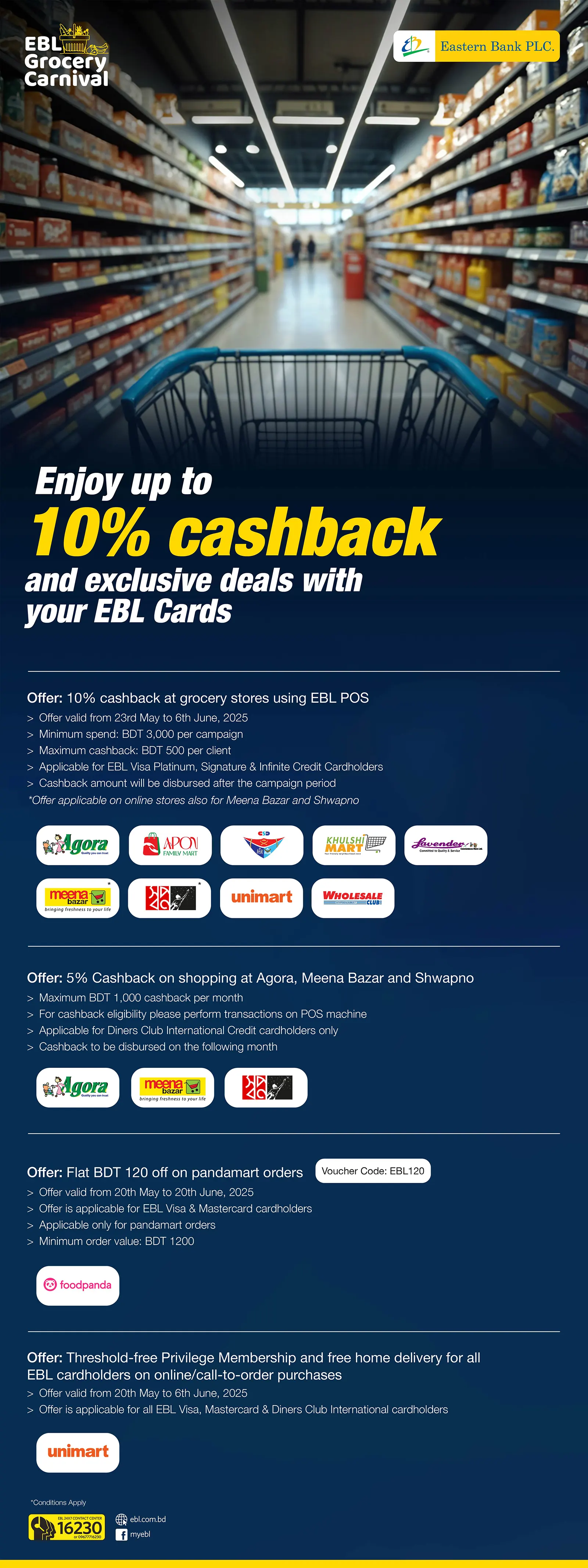 Eastern Bank PLC. | EBL Grocery Carnival 2025