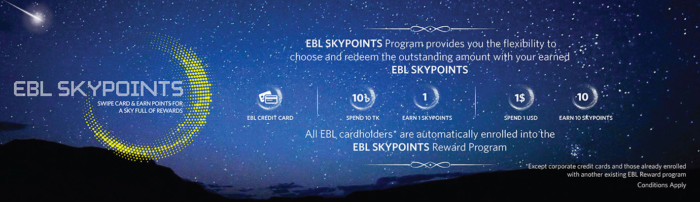 Eastern Bank PLC. | EBL SKYPOINTS